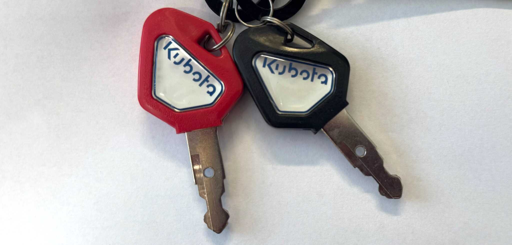 What is the red key for on my Kubota? - ShellPlant